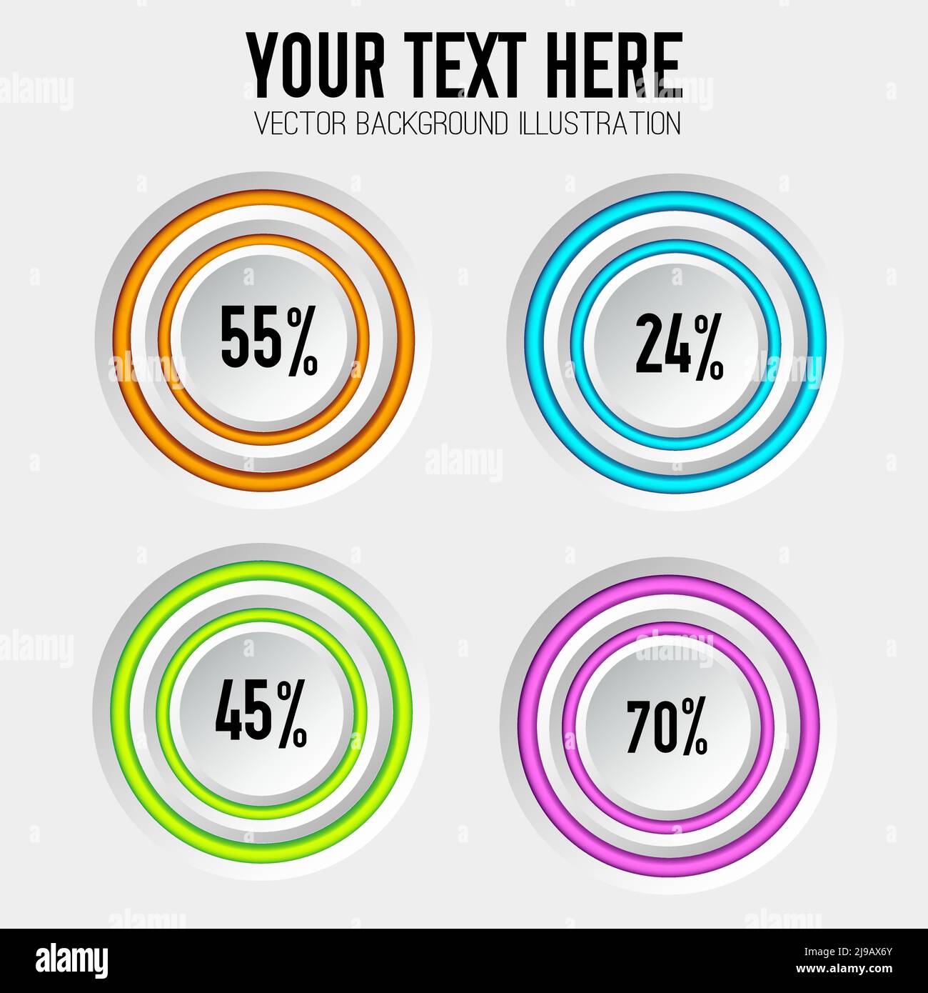 Four rings Stock Vector Images - Alamy