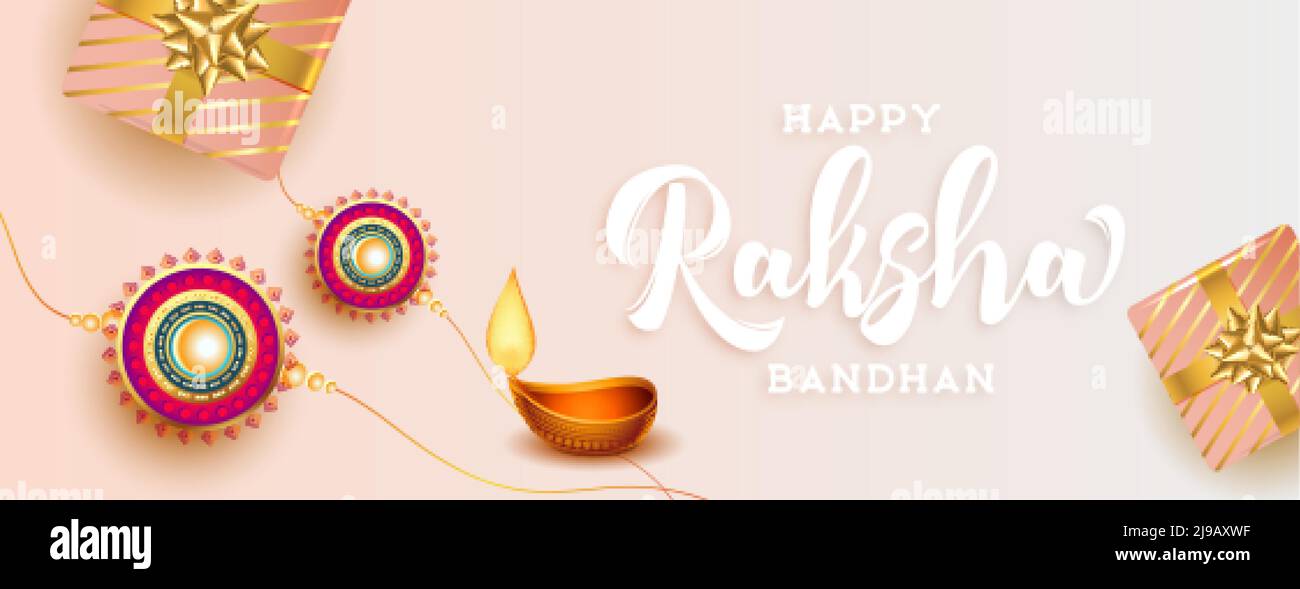 Happy raksha bandhan wishes hi-res stock photography and images - Alamy