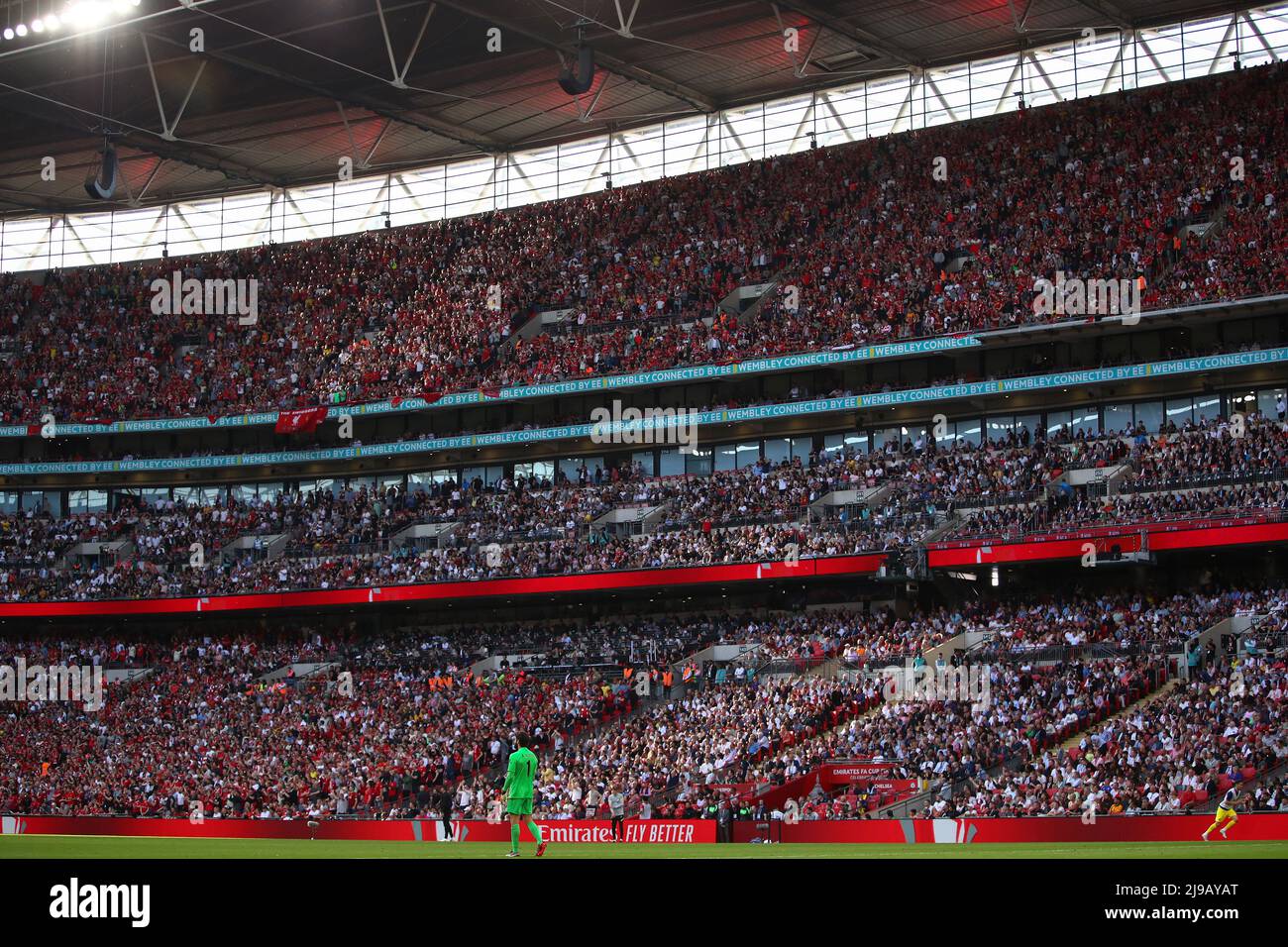 Inside wembley football soccer stadium hi-res stock photography and ...