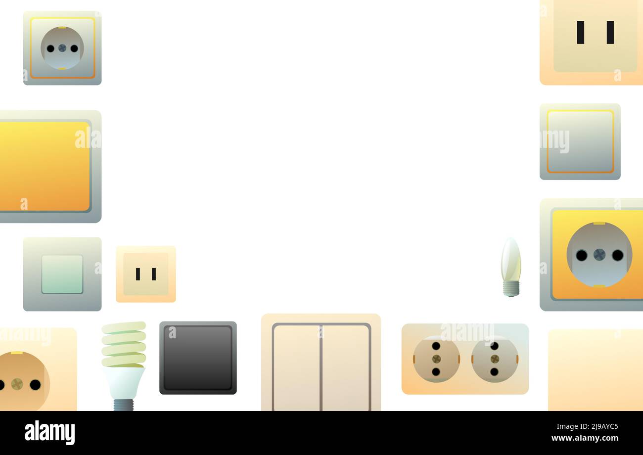 Sockets vector vectors hi-res stock photography and images - Alamy