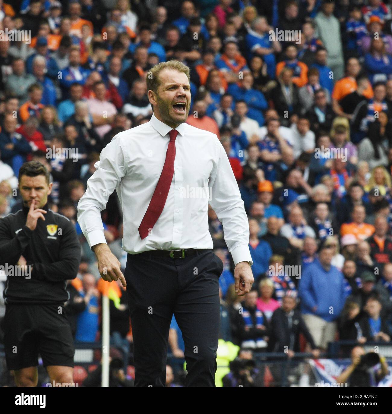 Hampden park glasgow scotland uk rangers vs heart of midlothian hi-res ...