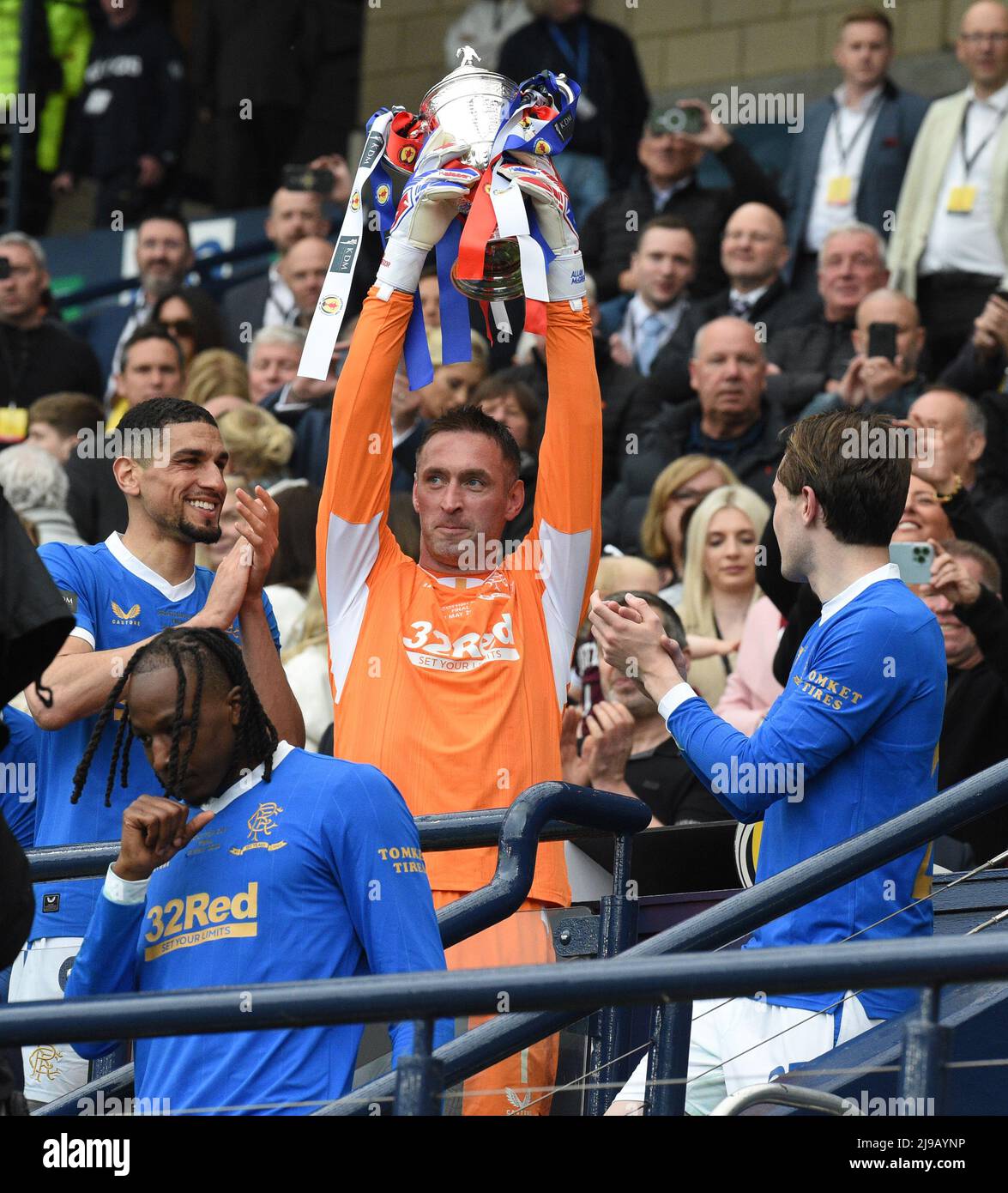 Glasgow rangers trophy hi-res stock photography and images - Alamy