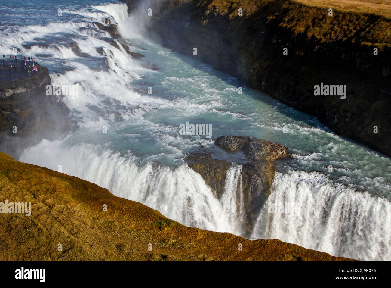 The mighty Gullfoss waterfall, Golden Circle, Iceland Stock Photo - Alamy The mighty Gullfoss waterfall, Golden Circle, Iceland Stock Photo - Alamy