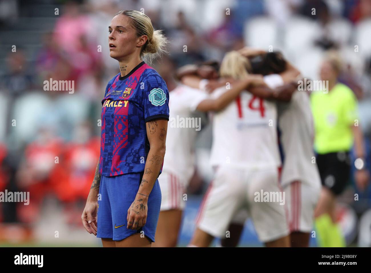 Allianz Stadium, Turin, Italy, May 21, 2022, Maria Pilar Leon (FC ...