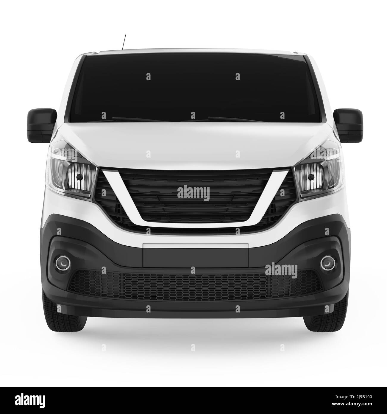 Delivery Van Isolated Stock Photo - Alamy