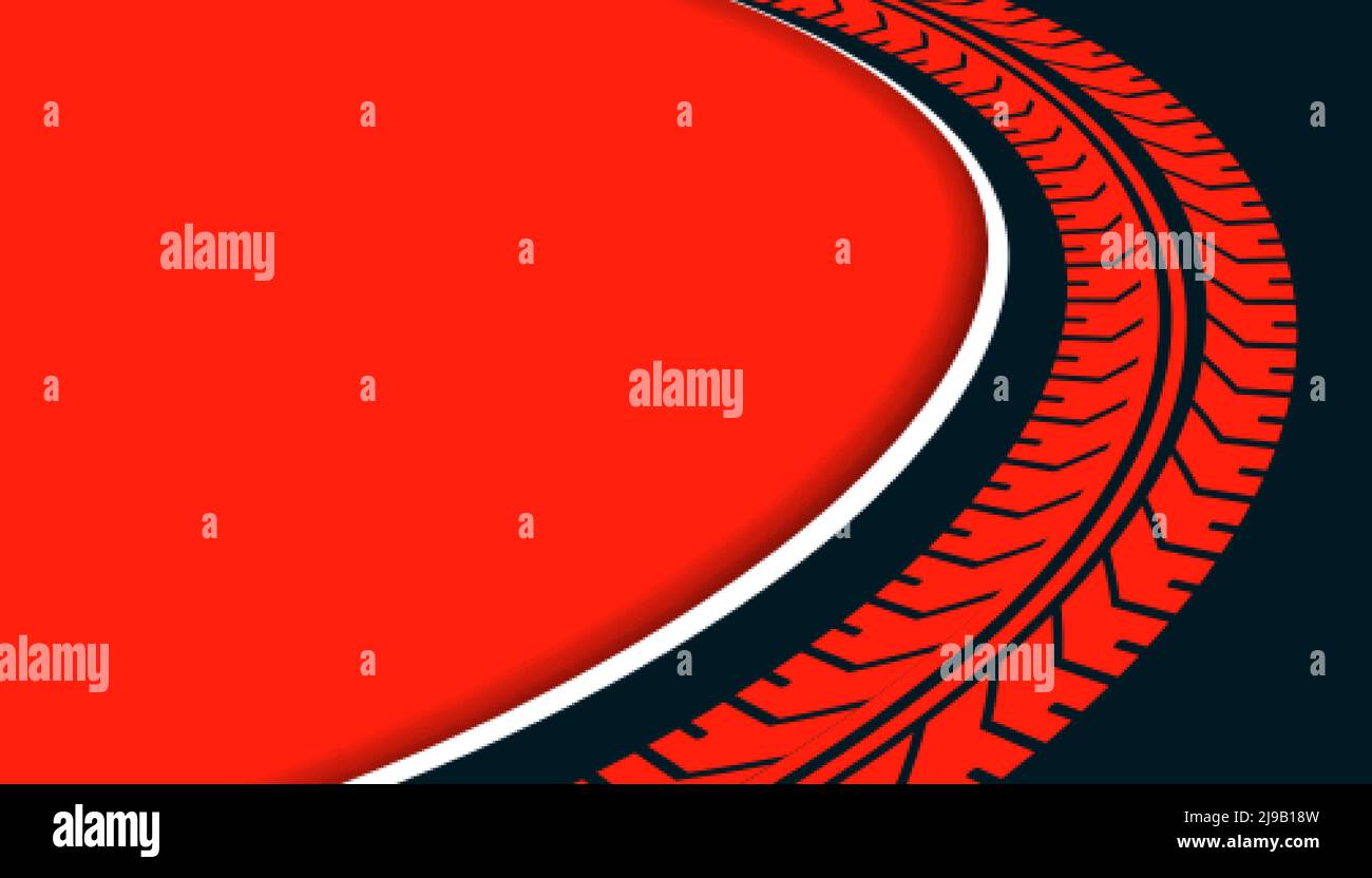 Red cycle track Stock Vector Images - Alamy