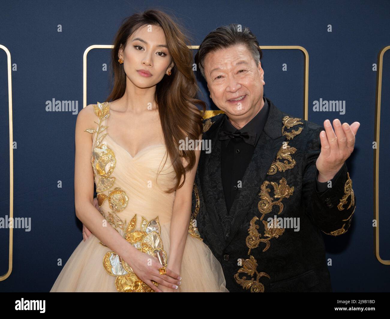 21 May 2022 - Los Angeles, California - Vanessa Yao and Tzi Ma. Gold House's Inaugural Gold Gala ...