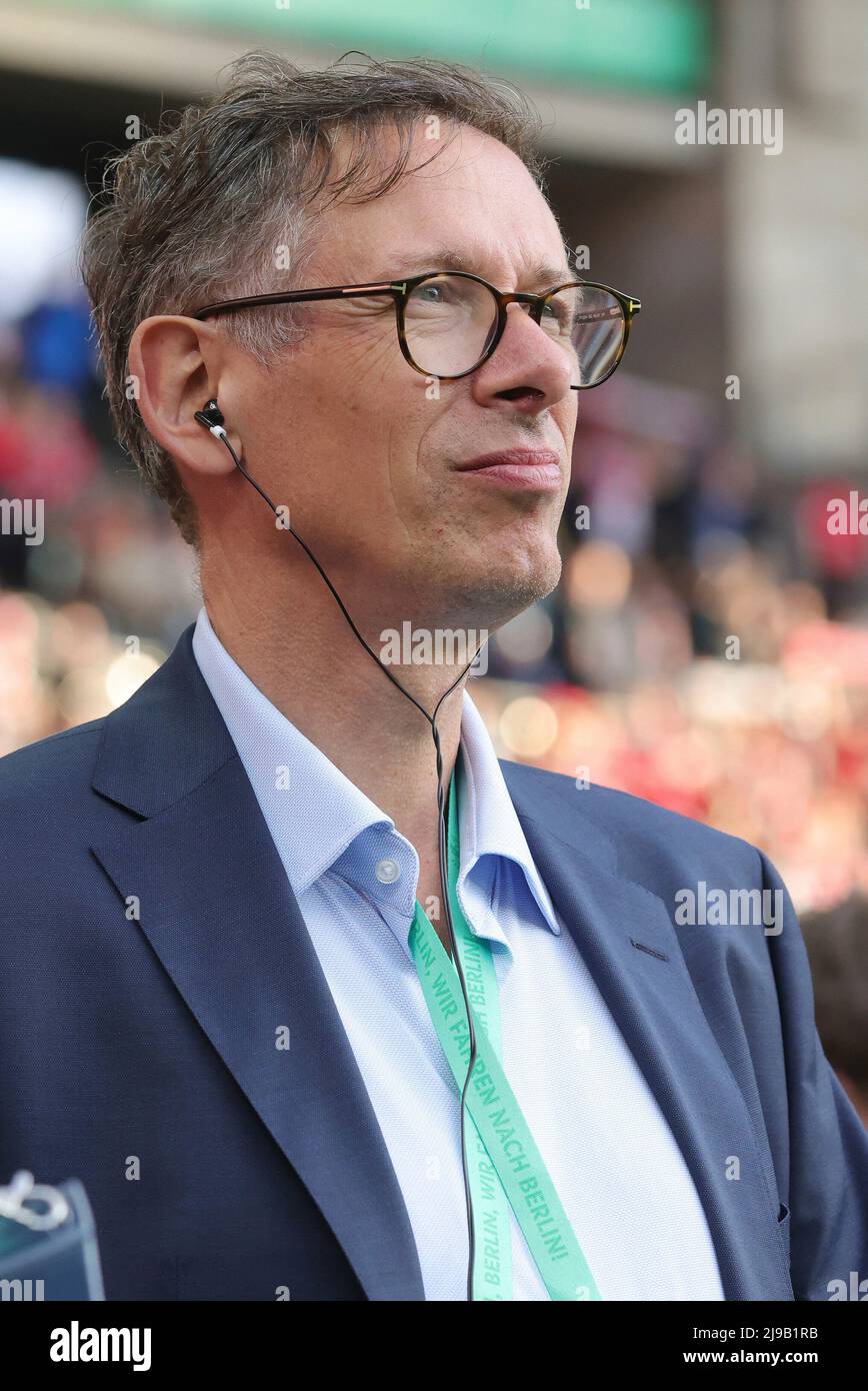 Berlin, Deutschland. 21st May, 2022. firo: 05/21/2022 Fuvuball, season ...