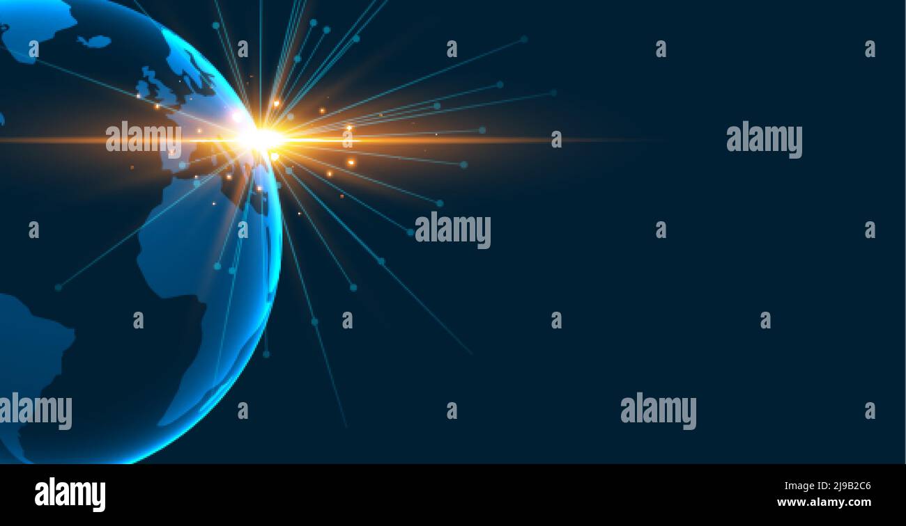 Visualization of light Stock Vector Images - Alamy