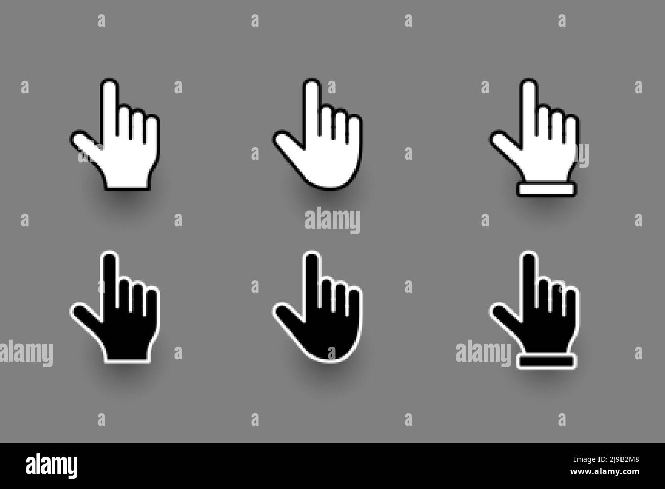 Finger scroll Stock Vector Images - Alamy