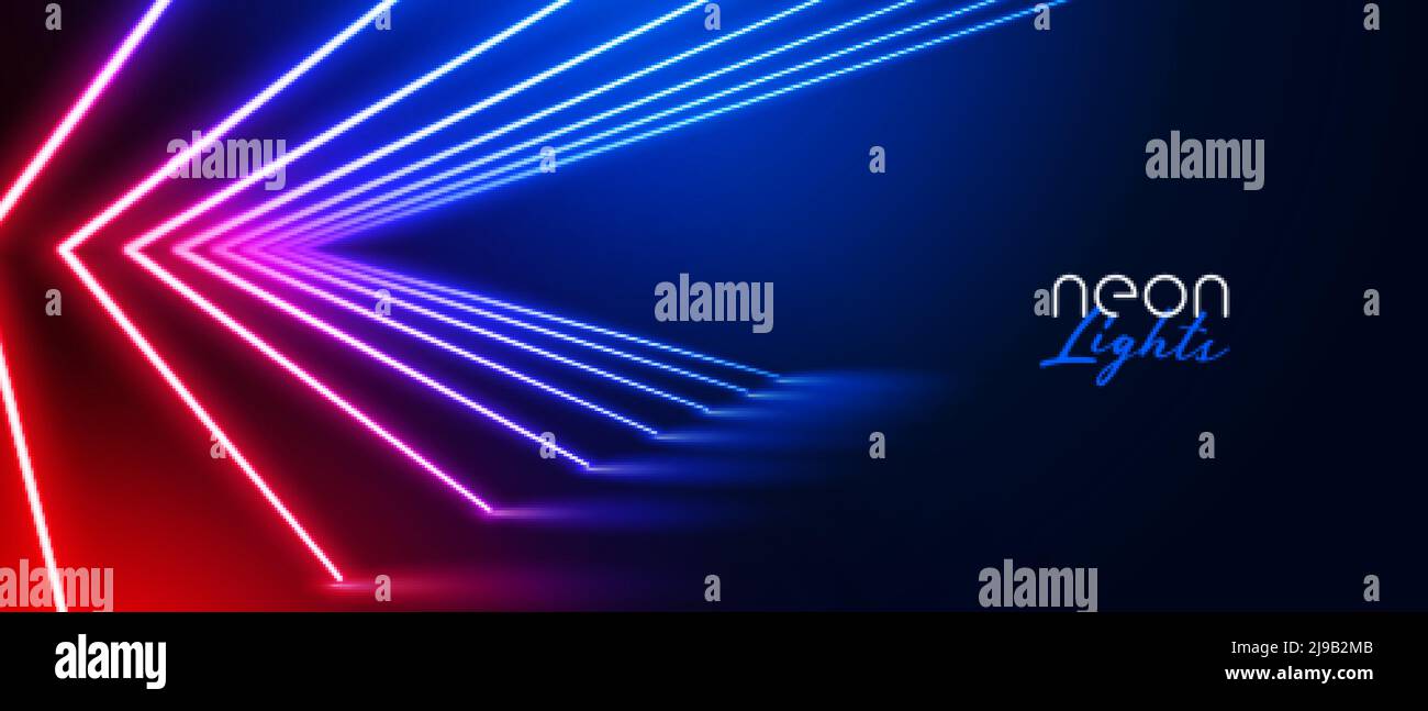 Futuristic neon light hi-res stock photography and images - Alamy