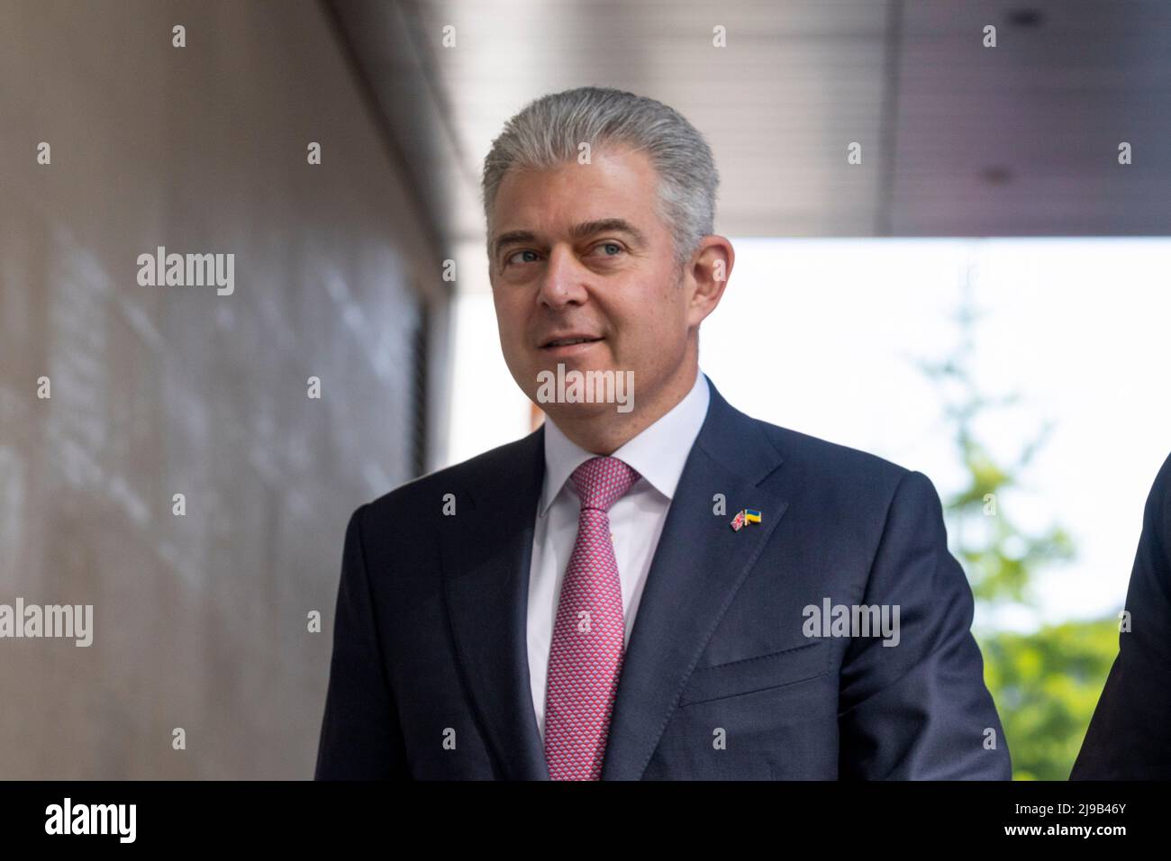 UK Secretary of State for Northern Ireland Brandon Kenneth Lewis CBE MP ...
