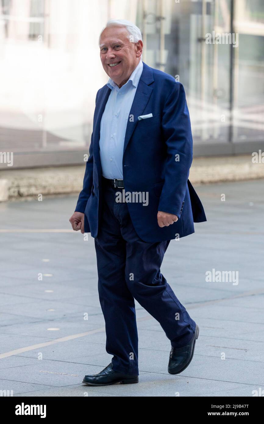Sir Robert Neill arrives at BBC ahead of BBC Sunday with Sophie Raworth ...