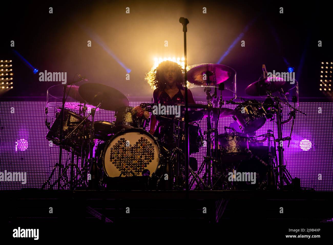 Copenhagen, Denmark. 21st May, 2022. The Scottish rock band Simple ...