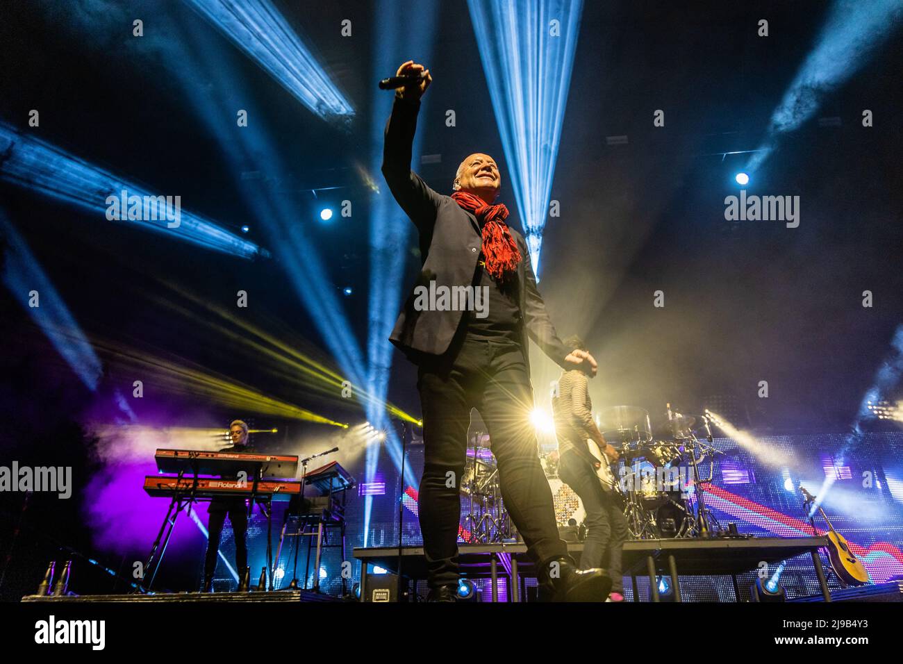 Copenhagen, Denmark. 21st May, 2022. The Scottish rock band Simple ...