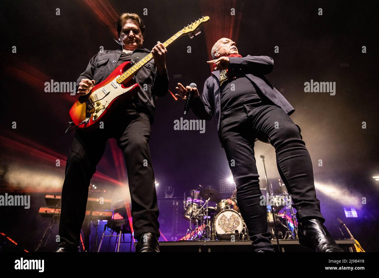 Copenhagen, Denmark. 21st May, 2022. The Scottish rock band Simple ...