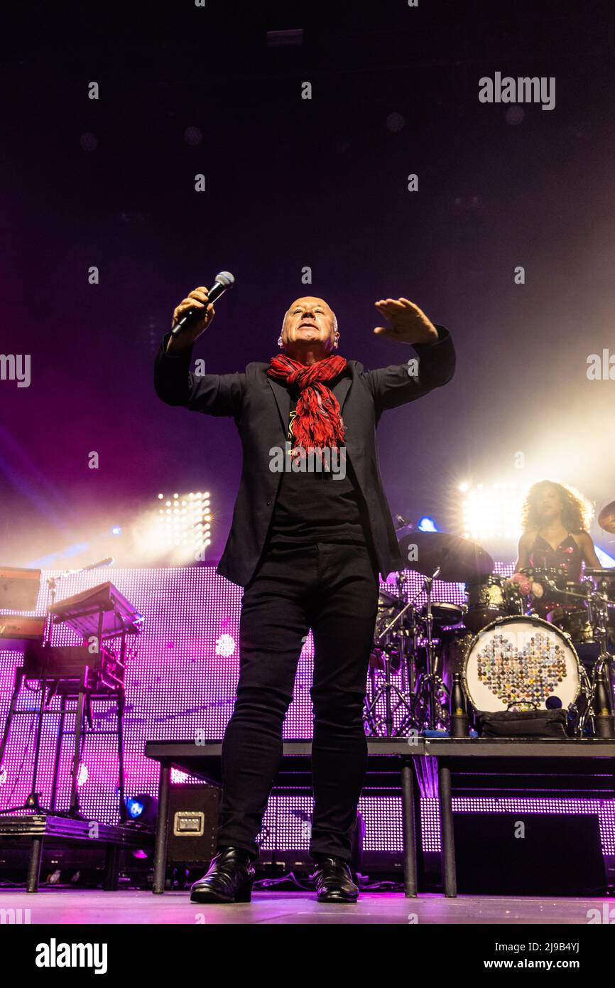 Copenhagen, Denmark. 21st May, 2022. The Scottish rock band Simple ...