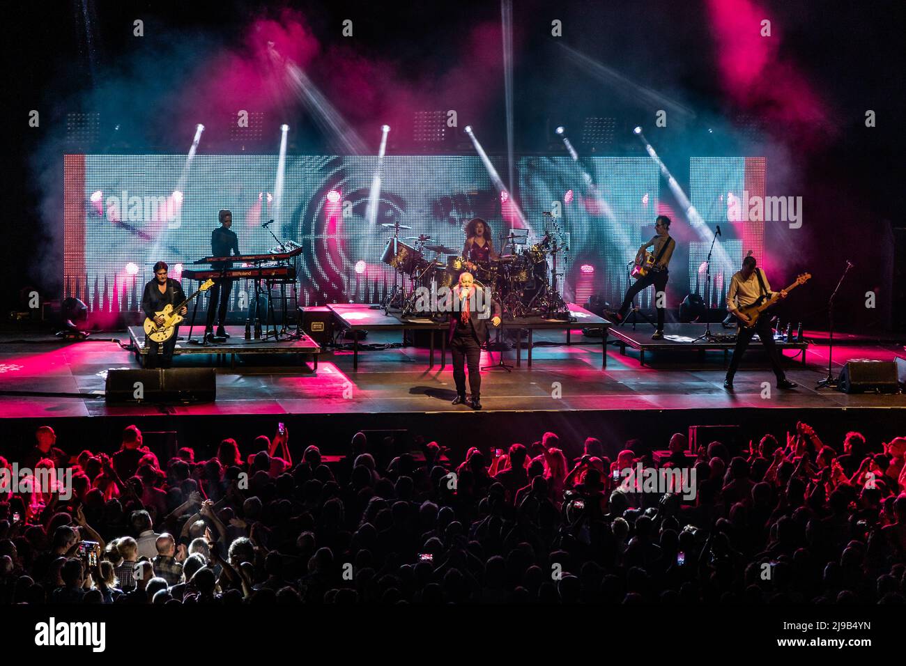 Copenhagen, Denmark. 21st May, 2022. The Scottish rock band Simple ...