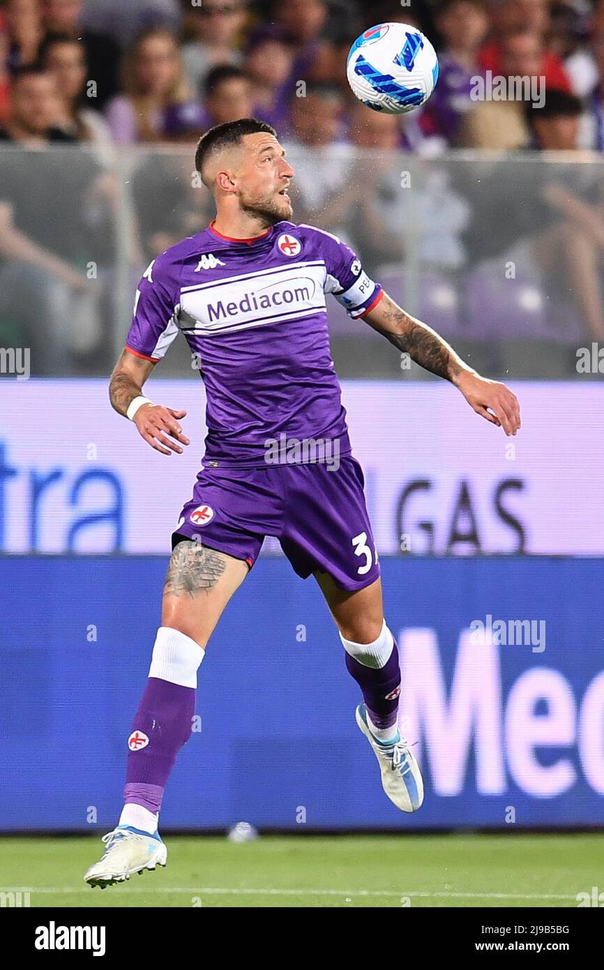 Artemio Franchi stadium, Florence, Italy, May 21, 2022, Cristiano ...