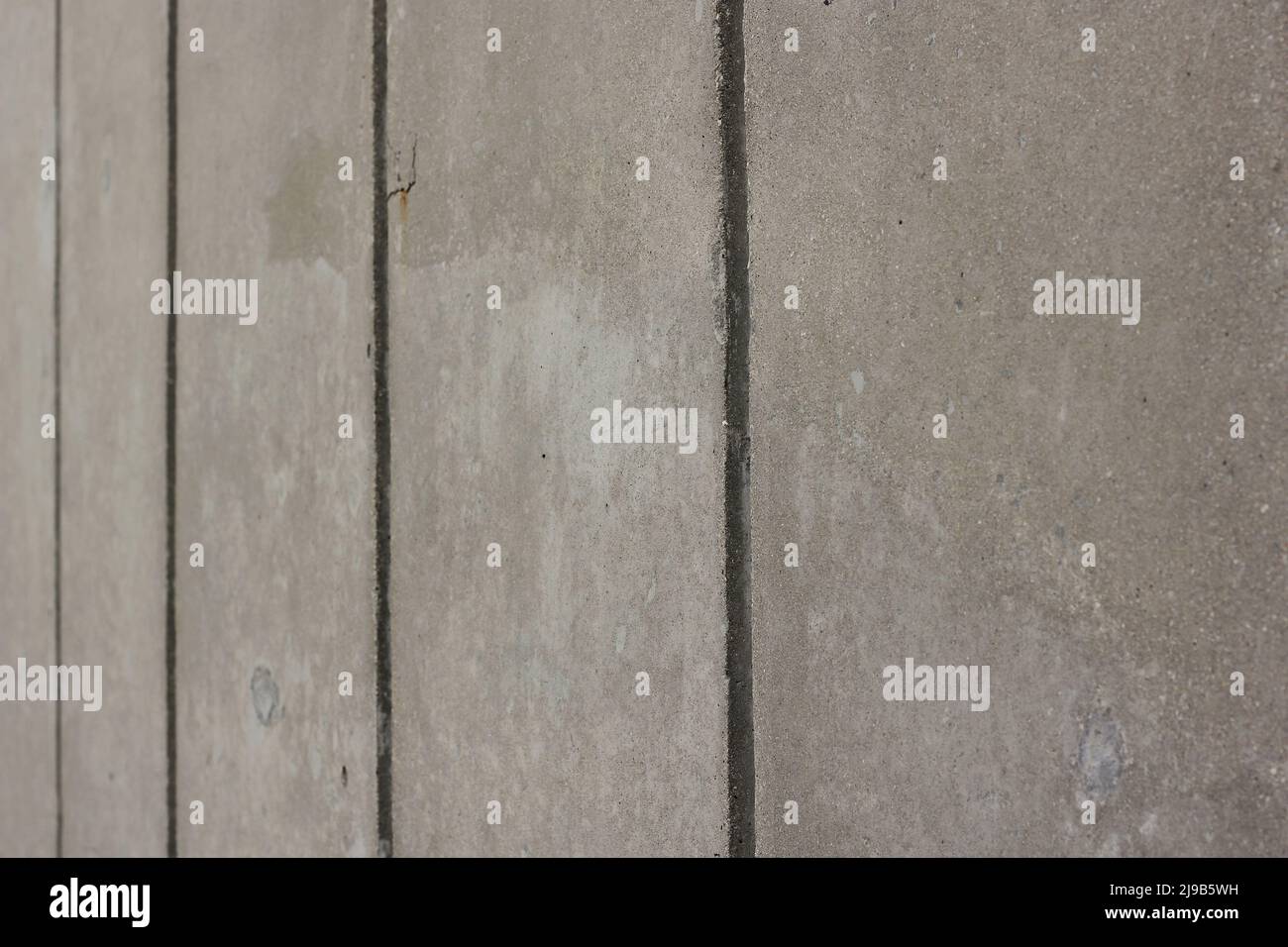 A minimalist view of a concrete panel floor with a radial pattern Stock ...