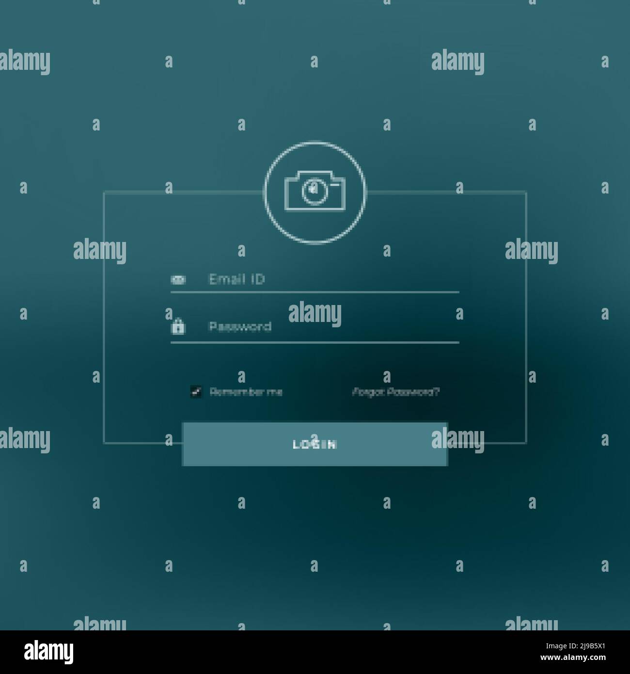 Email login page Stock Vector Images - Alamy