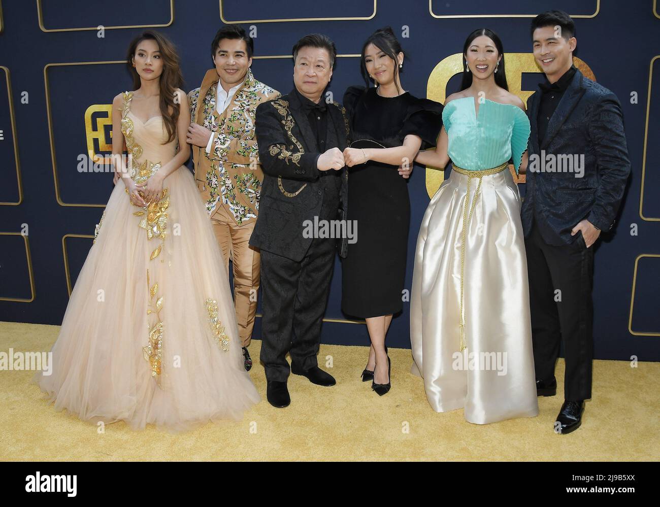 (L-R) KUNG FU Cast - Vanessa Yao, Ludi Lin, Tzi Ma, Olivia Liang ...