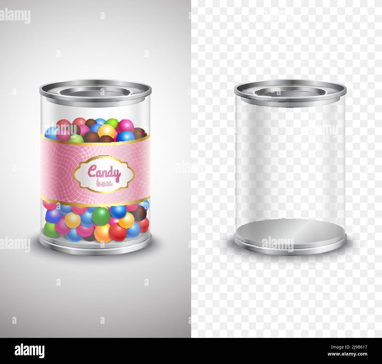 Vertical product package design of candy box with sweets and label and ...
