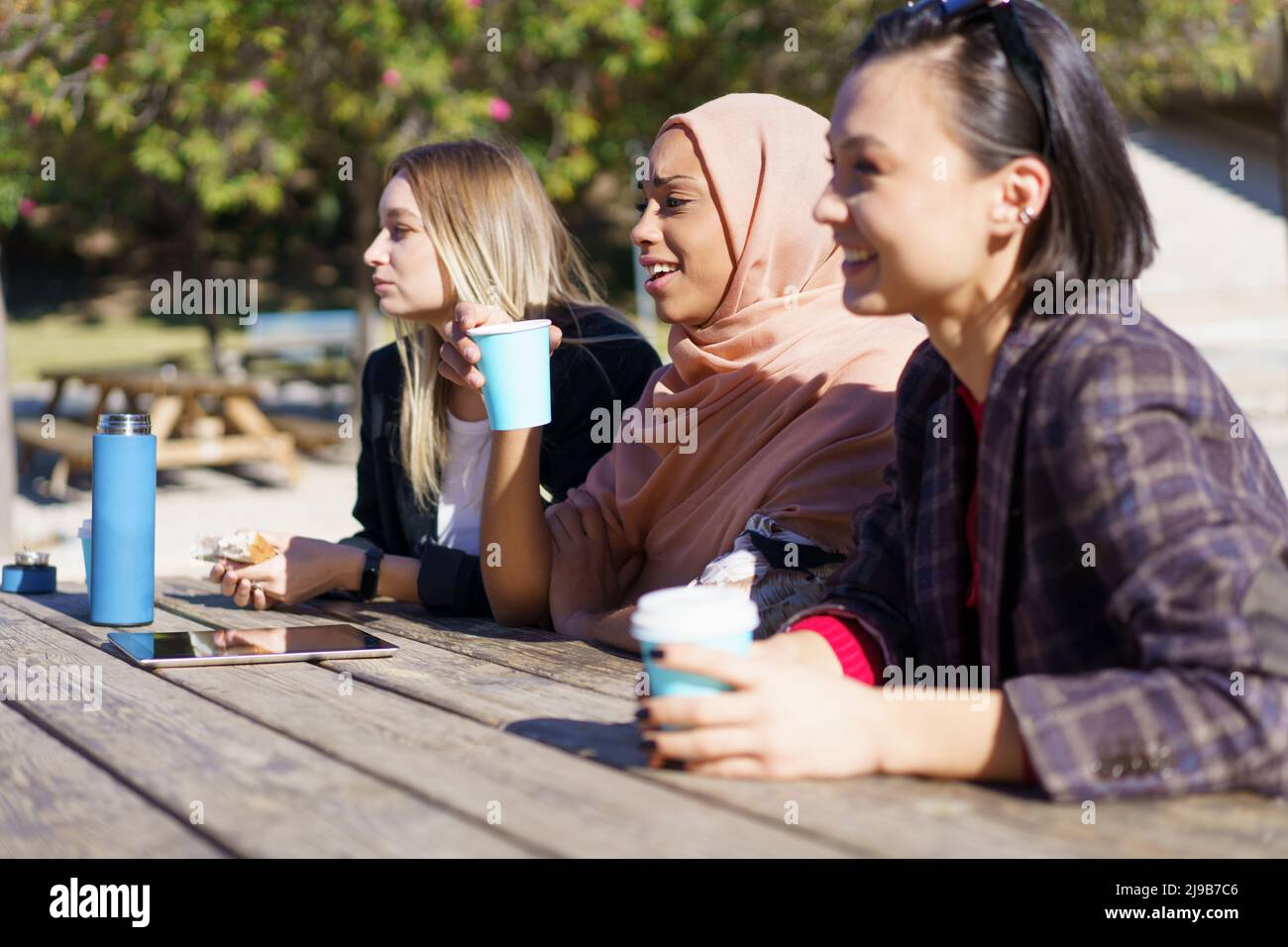 Ladies spend free time in hi-res stock photography and images - Alamy