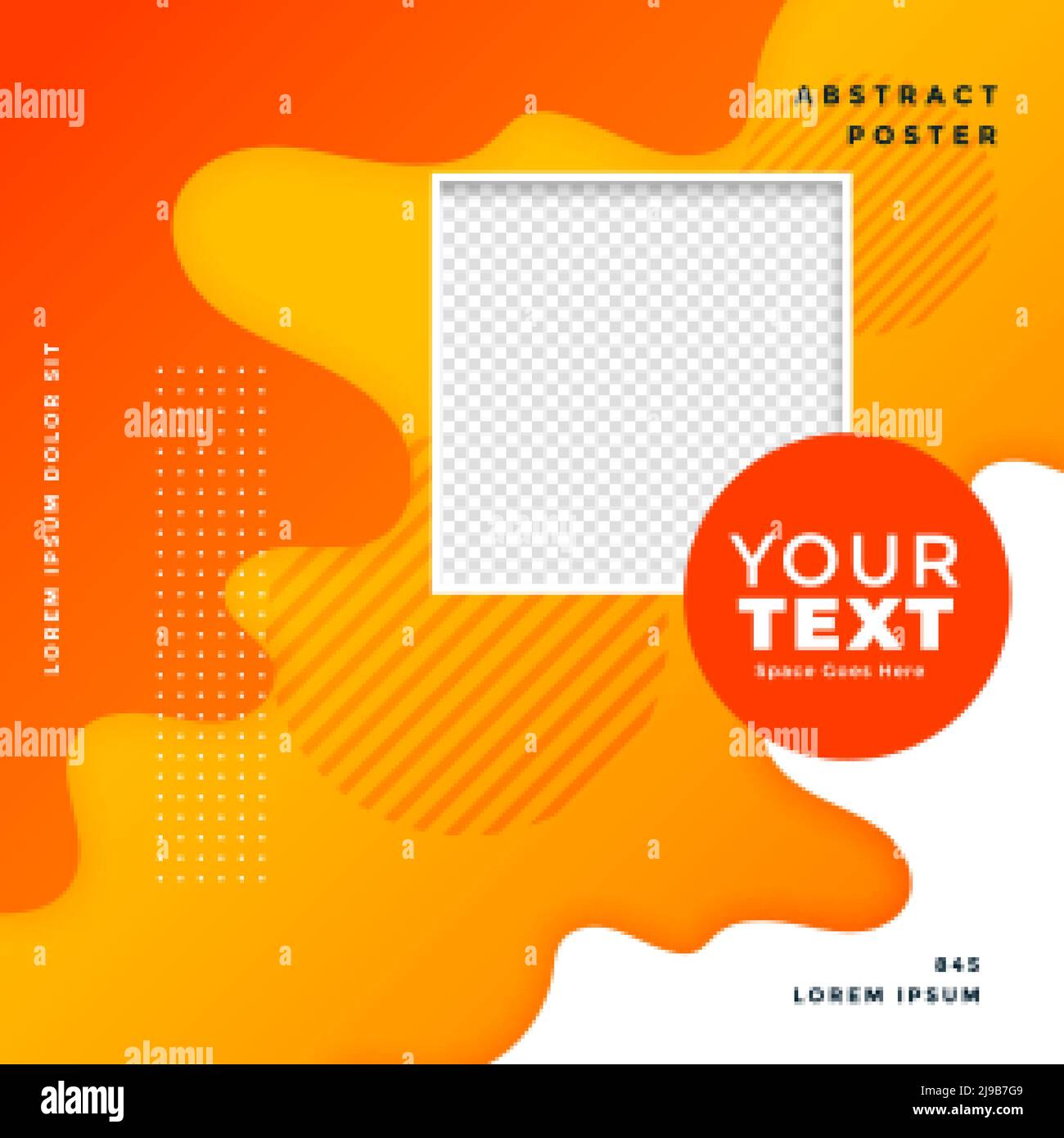 Orange post it Stock Vector Images - Alamy