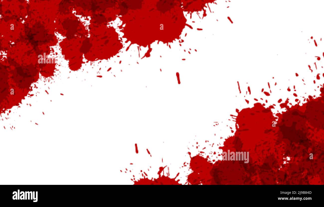 abstract ink splatter or blood stain texture background Stock Vector ...