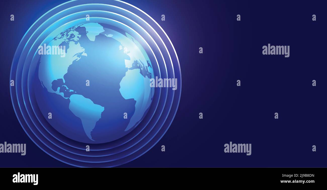 Earth and technology Stock Vector Images - Alamy