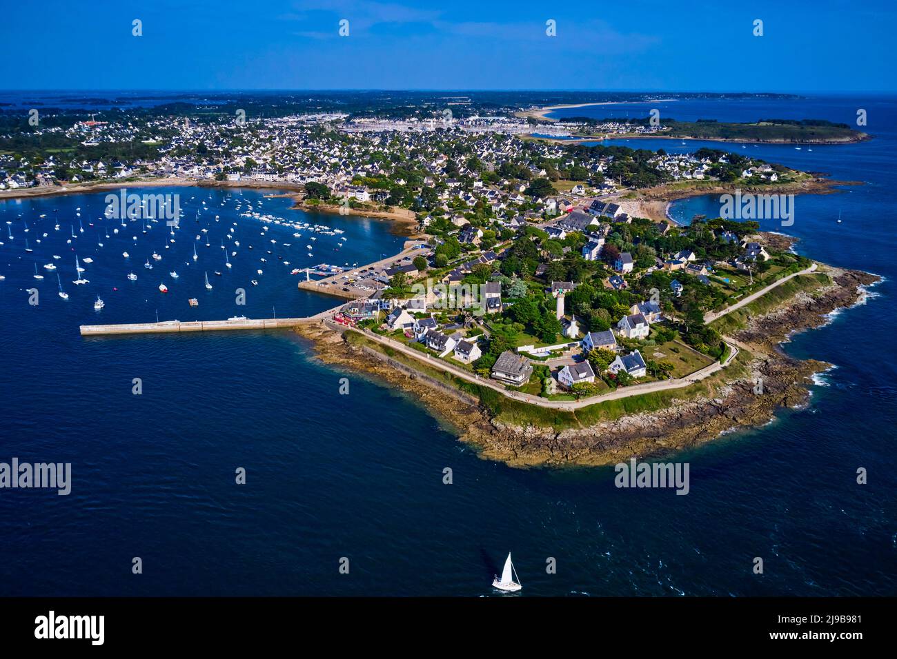 France, Morbihan (56), Gulf of Morbihan, Bay of Quiberon, Regional ...