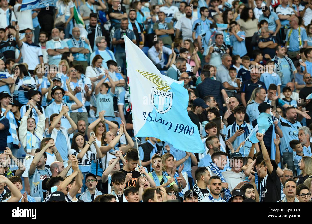 Lazio fans hi-res stock photography and images - Alamy
