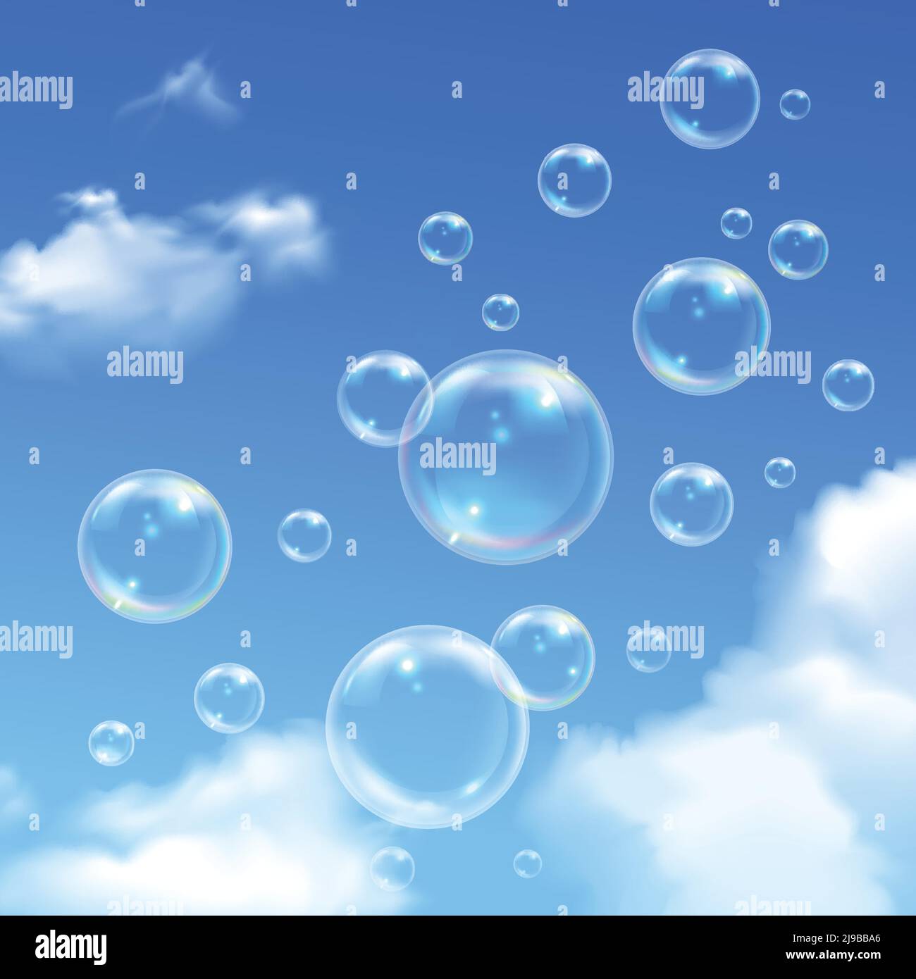 On bright sunny day water Stock Vector Images - Alamy