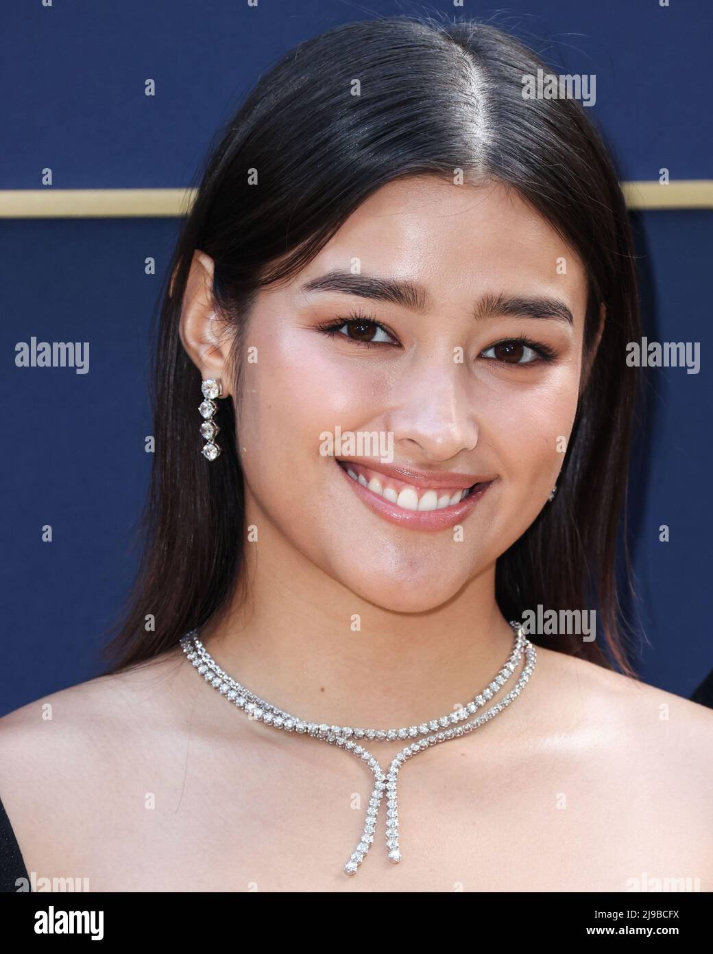 LOS ANGELES, CALIFORNIA, USA - MAY 21: Filipino-American actress Liza Soberano arrives at Gold ...