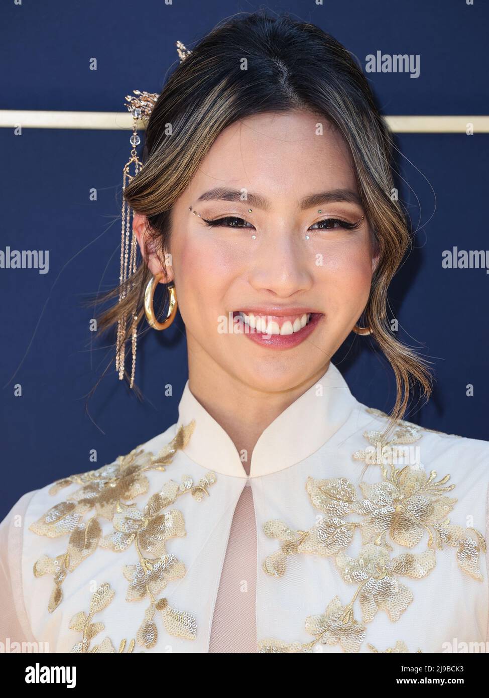 LOS ANGELES, CALIFORNIA, USA - MAY 21: Miki Rai arrives at Gold House's ...