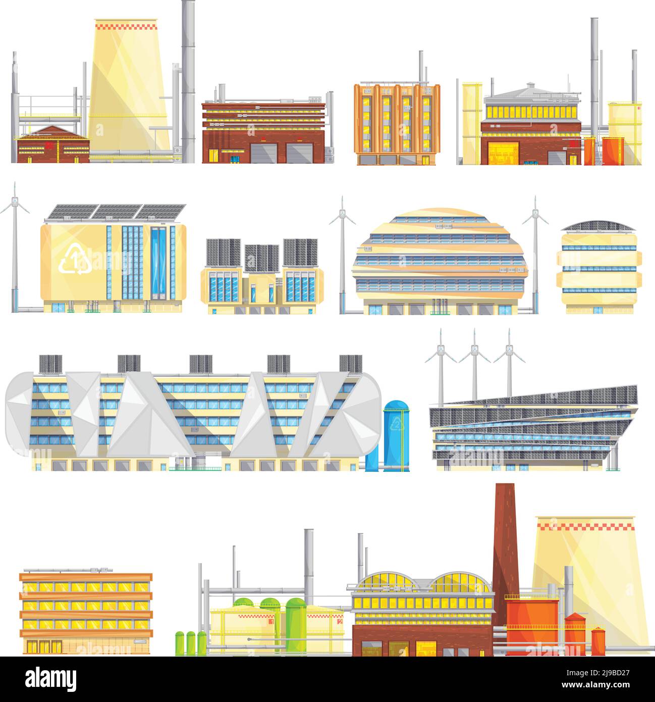 Eco friendly industrial facilities sustainable waste disposal with ...