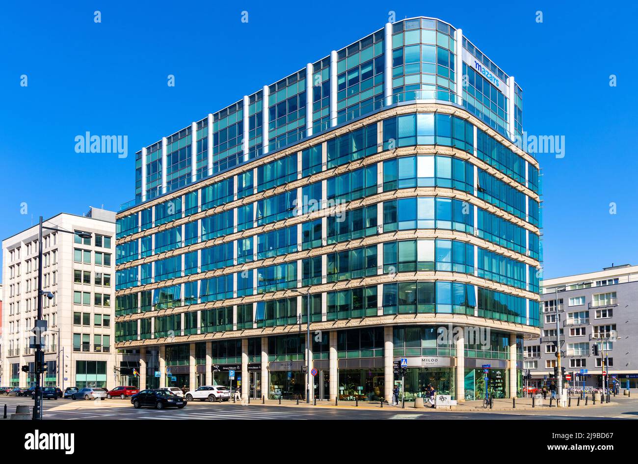 Warsaw, Poland - March 25, 2022: Zaulek Piekna Beauty Alley office ...
