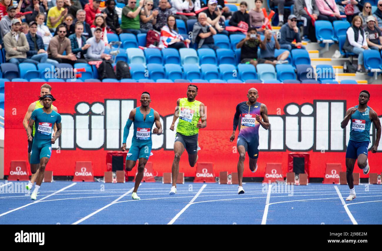 Kahmari Montgomery, Jochem Dobber, Issaac Makwala, Matthew Hudson-Smith ...