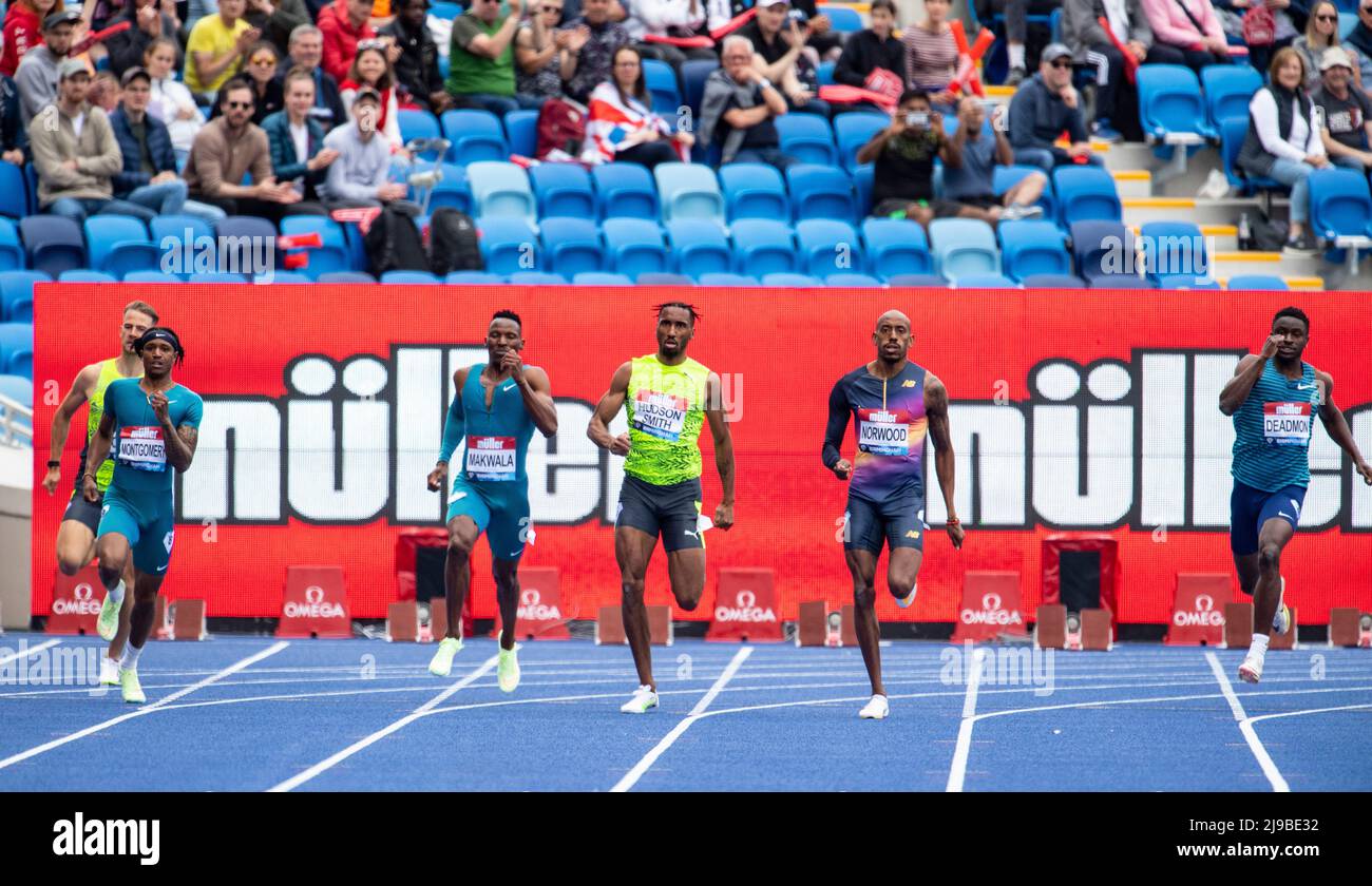Kahmari Montgomery, Jochem Dobber, Issaac Makwala, Matthew Hudson-Smith ...