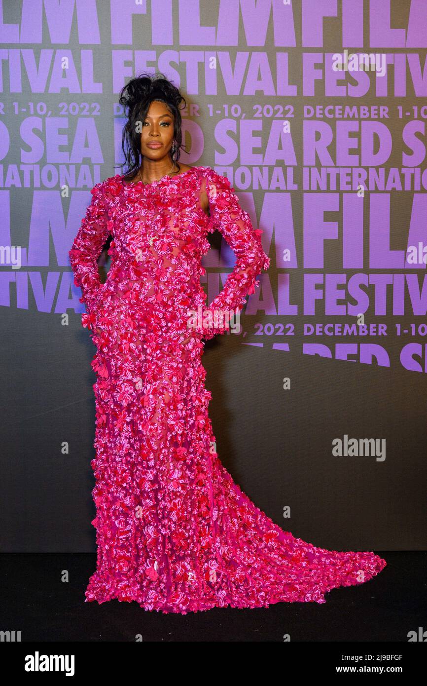 British top model Naomi Campbell as they arrive for the ‘Celebration Of ...