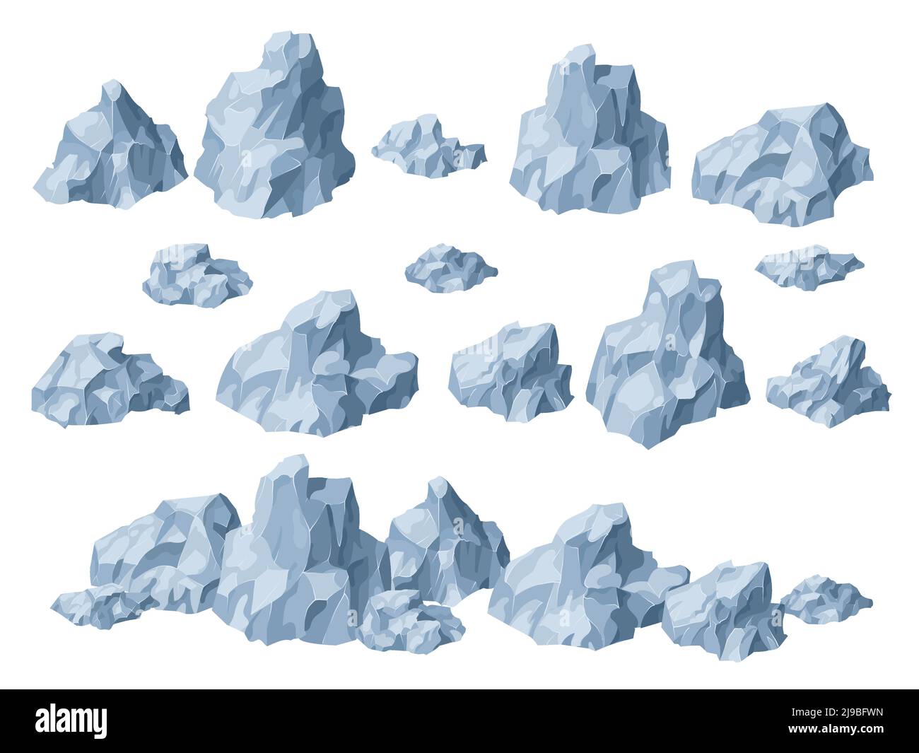 Large rocks and boulders Cut Out Stock Images & Pictures - Alamy