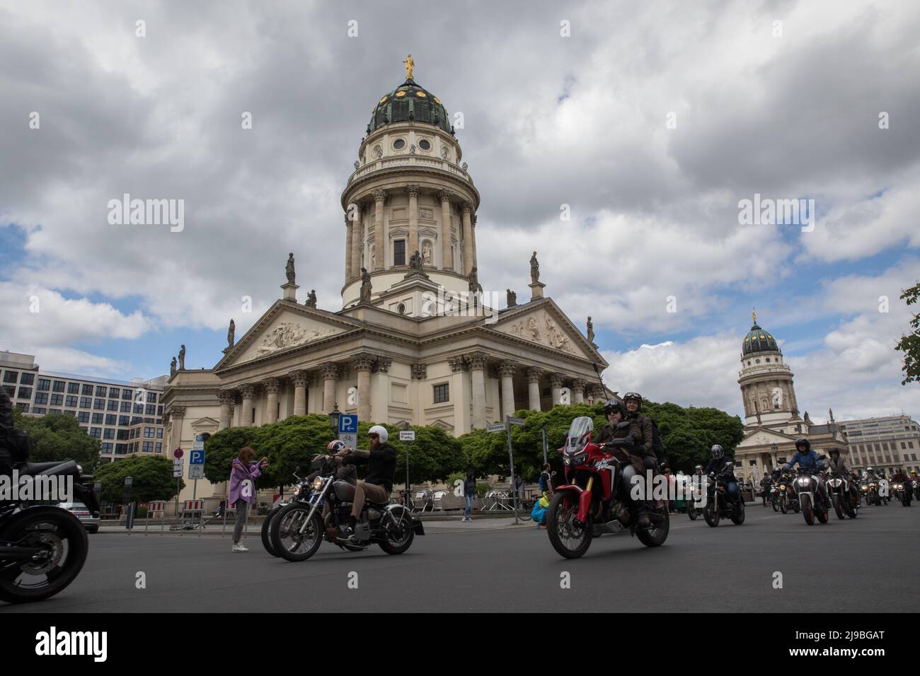 Berlin, Germany. 22nd May, 2022. The Distinguished Gentleman's Ride is ...
