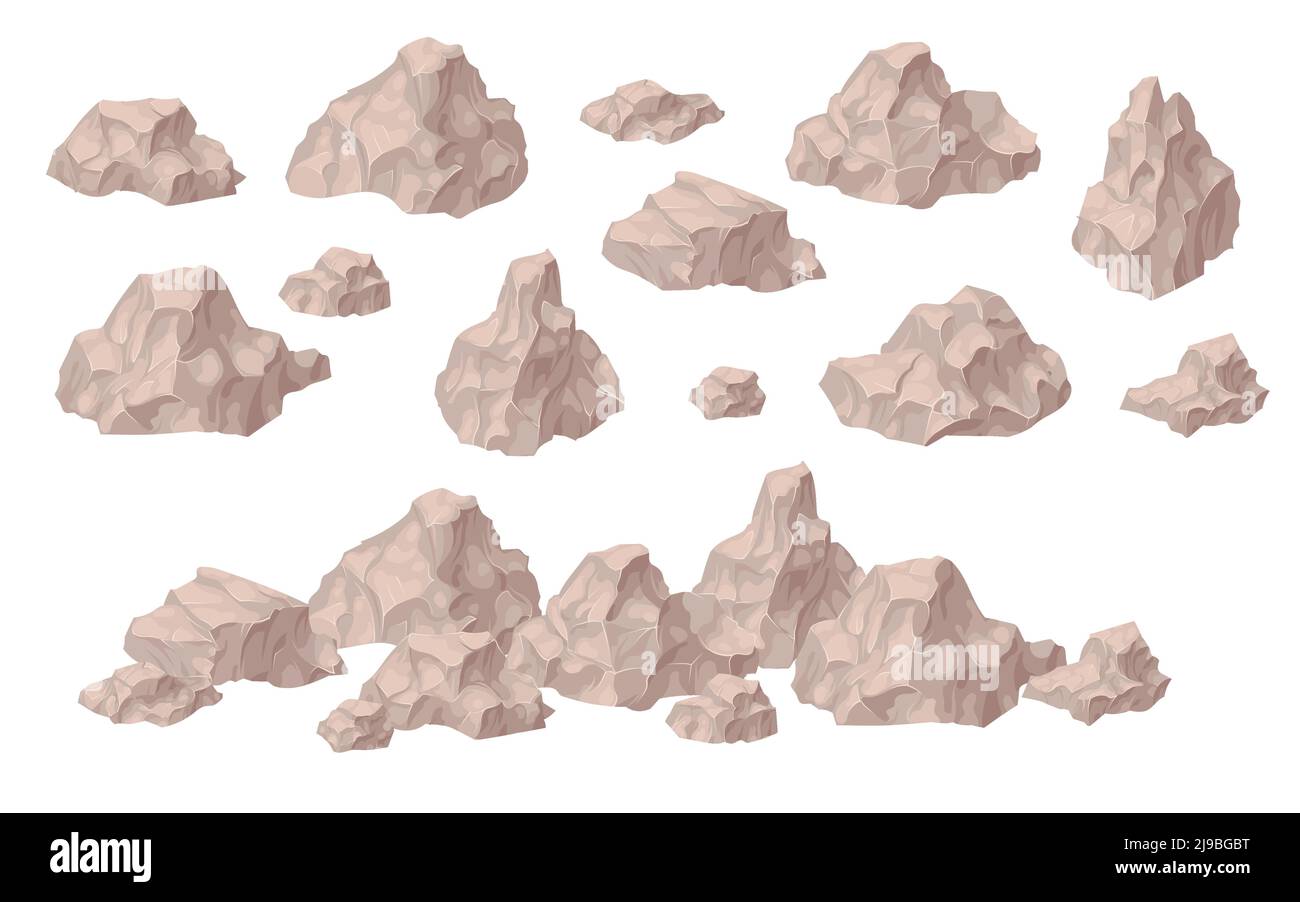 Large rocks and boulders Cut Out Stock Images & Pictures - Alamy