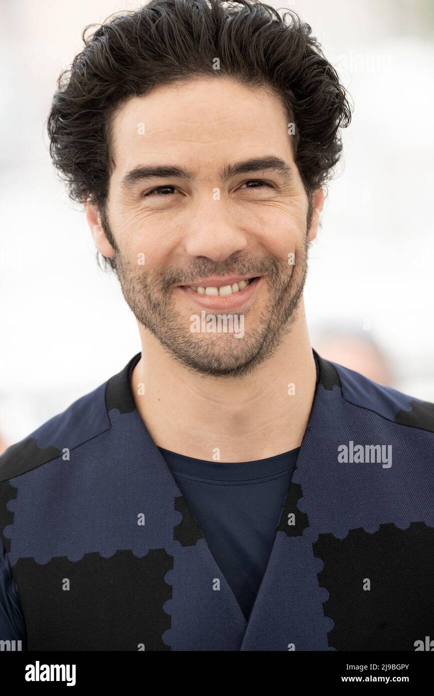 Tahar Rahim attends the photocall for Don Juan during the 75th annual ...