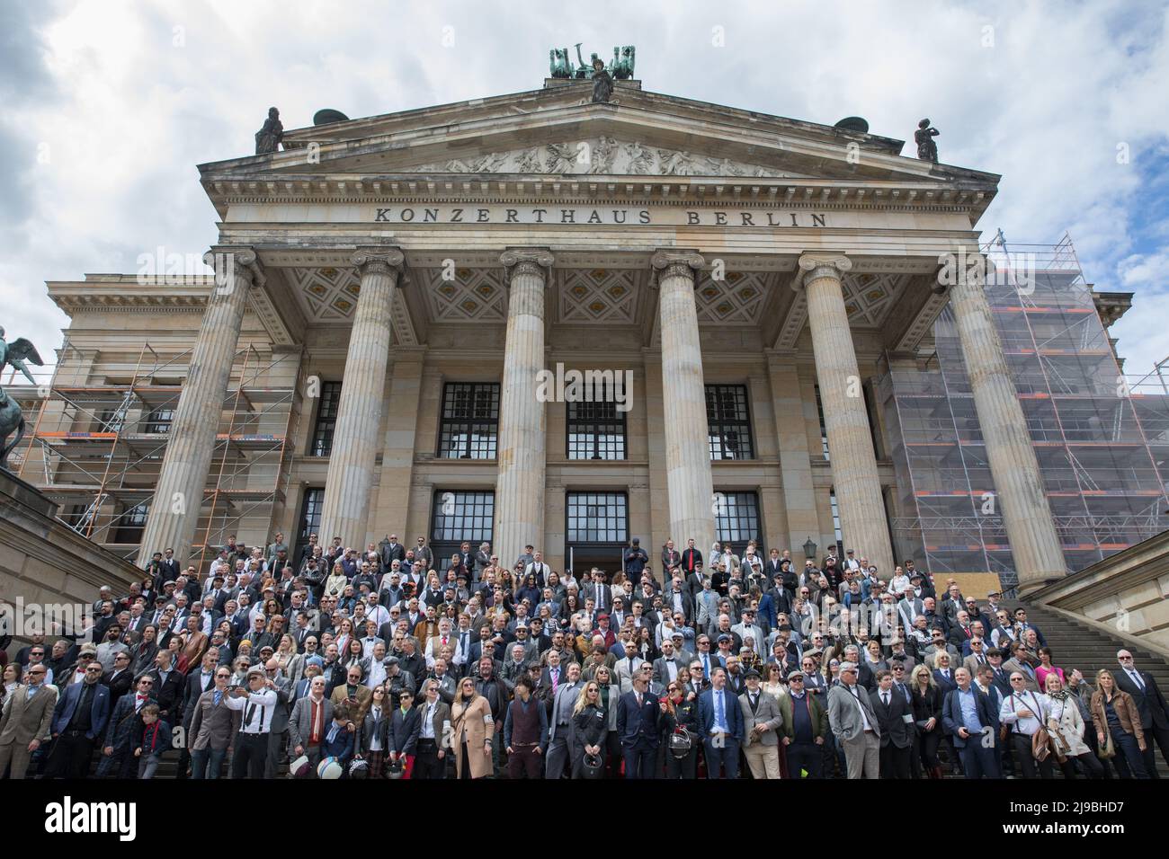 Berlin, Germany. 22nd May, 2022. The Distinguished Gentleman's Ride is ...