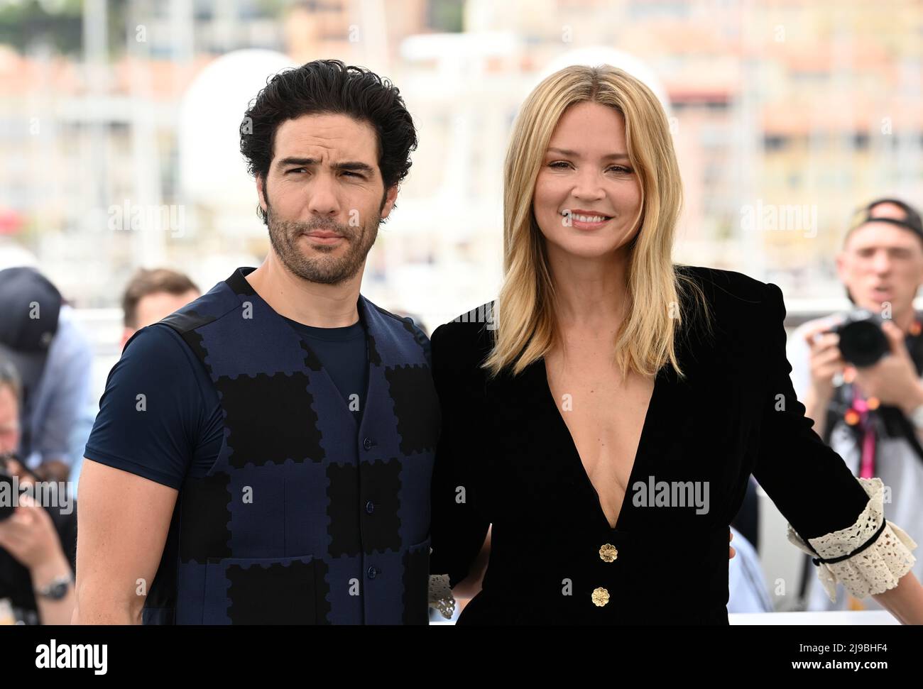 Cannes, France. May 22nd, 2022. Cannes, France. Tahar Rahim and ...
