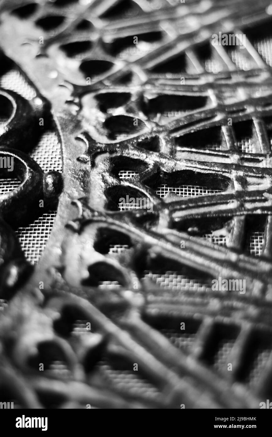 Fantastic and delightful details of cast iron decorative architectural ...