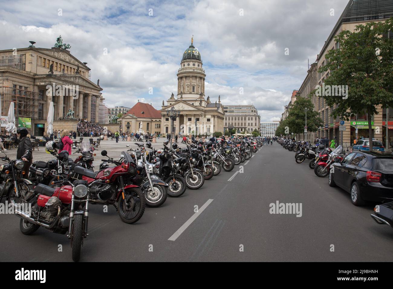 Berlin, Germany. 22nd May, 2022. The Distinguished Gentleman's Ride is ...