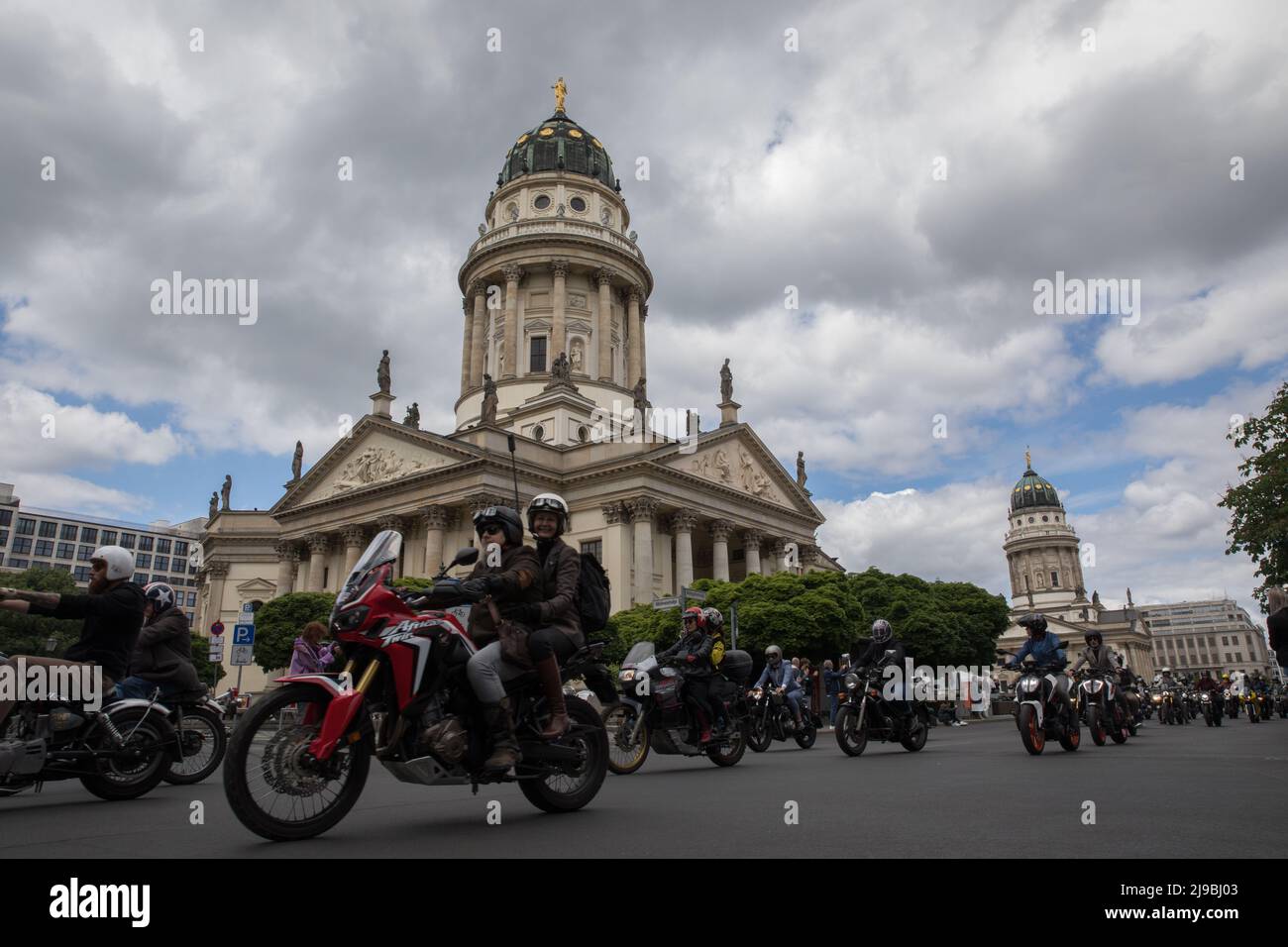 Berlin, Germany. 22nd May, 2022. The Distinguished Gentleman's Ride is ...